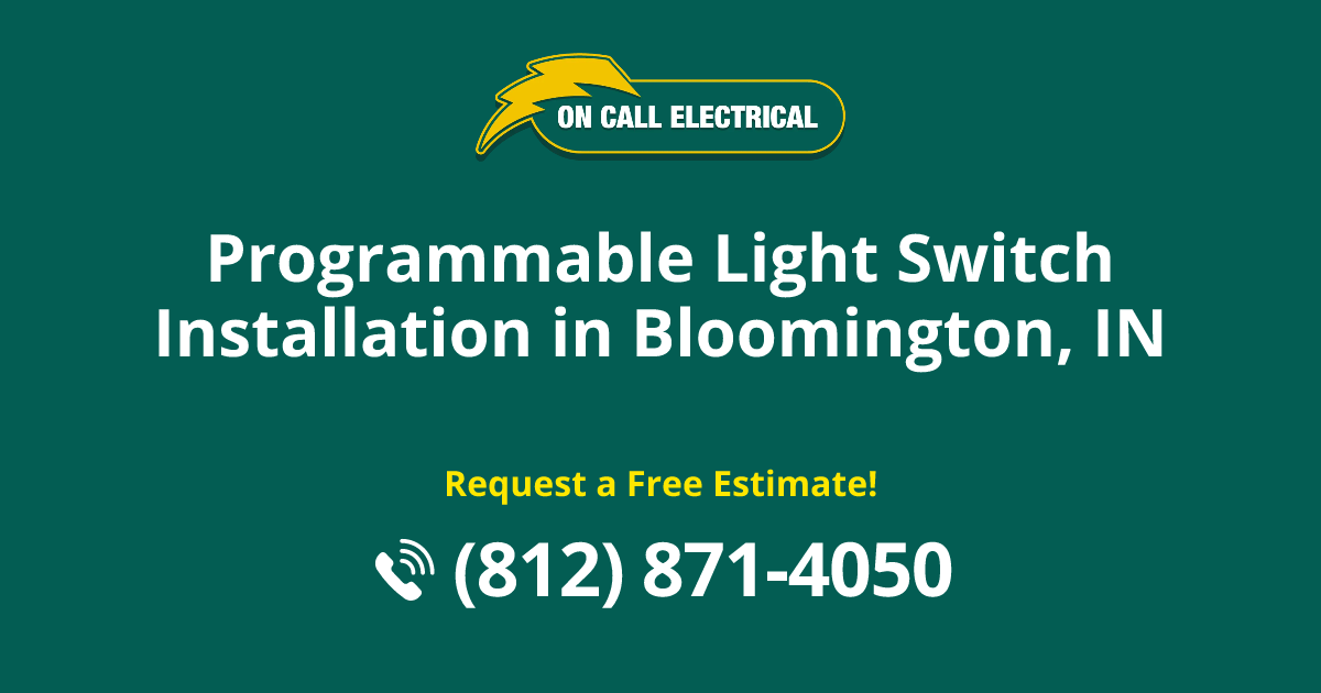 Programmable Lighting in Bloomington, IN - On Call Electrical